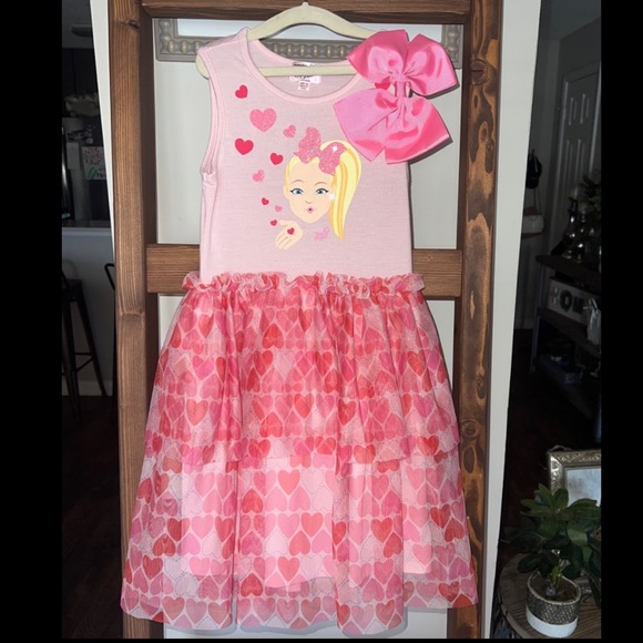 JoJo Siwa | Dresses | Jojo Siwa Tulle Heart Twirl Dress | Poshmark